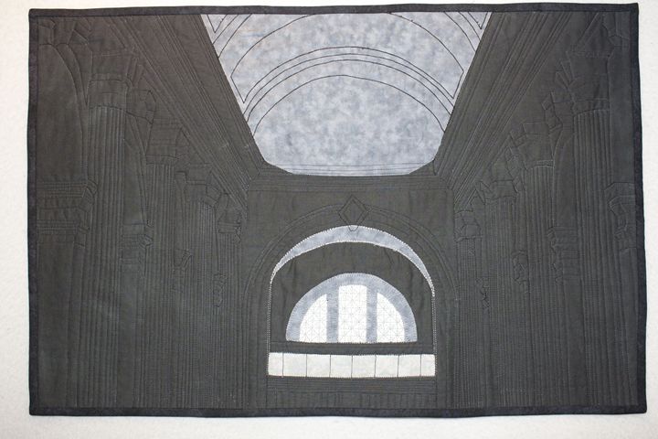 Pillars and Windows - Donna Weber Designs - Textile & Apparel, Quilts ...