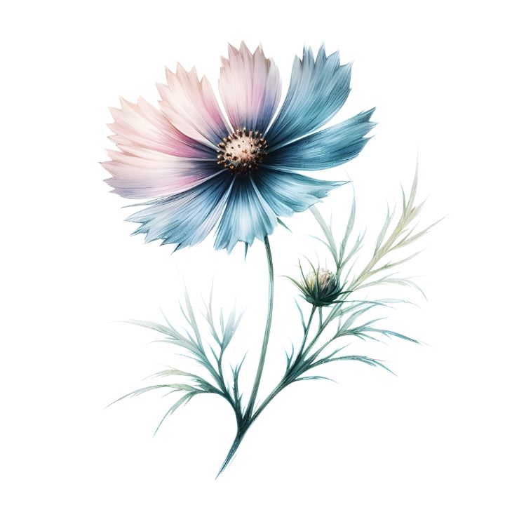 Chromatic Bloom - Colour Wonder - Digital Art & AI, Flowers, Plants ...