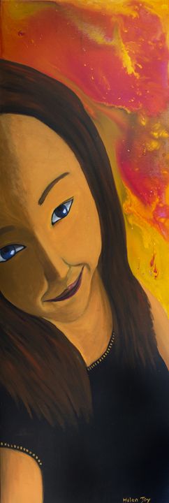 Cyclone Yasi #1 - Helen Joy - Paintings & Prints, People & Figures ...