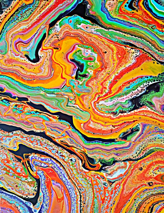 Fiesta - CAC Carmell Art Company - Paintings & Prints, Abstract ...