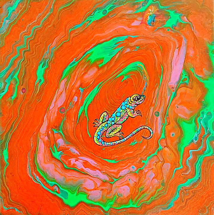 Lizard Limbo - CAC Carmell Art Company - Paintings & Prints, Animals ...