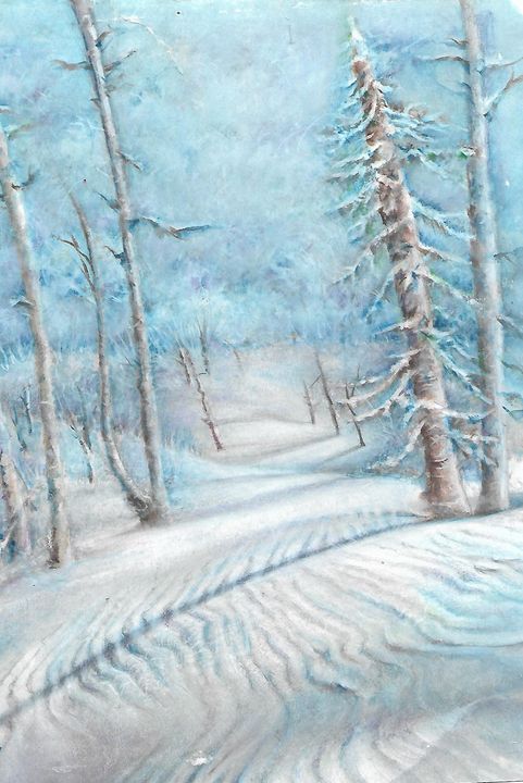 Snow Patterns - Chick Artistic Creations - Paintings & Prints ...