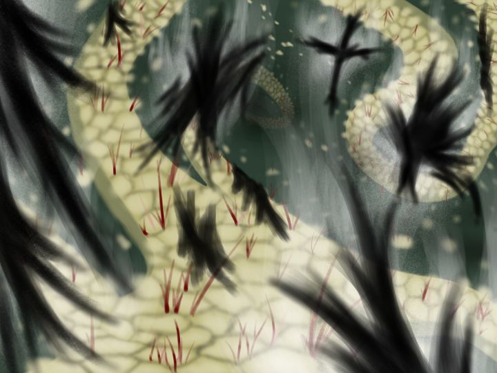 Cosmic Death Fiend - Panyck - Paintings & Prints, Fantasy & Mythology ...