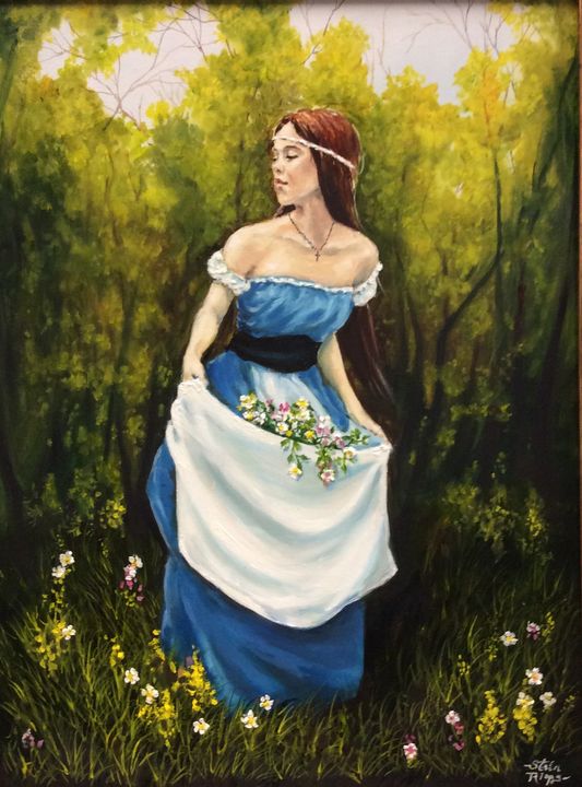 The Arrival of Spring - Steven Riggs Gallery - Paintings & Prints ...