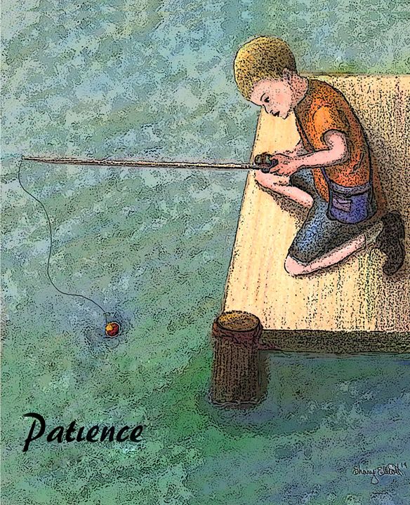 Patience - Sherry Elliott Pope - Drawings & Illustration, People ...