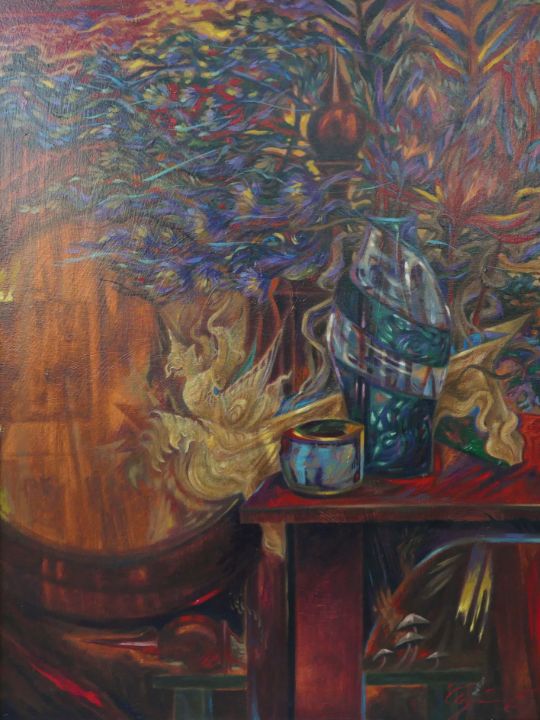 Still Aesthetic 1 Sill Life Series - SkillHall - Paintings & Prints ...