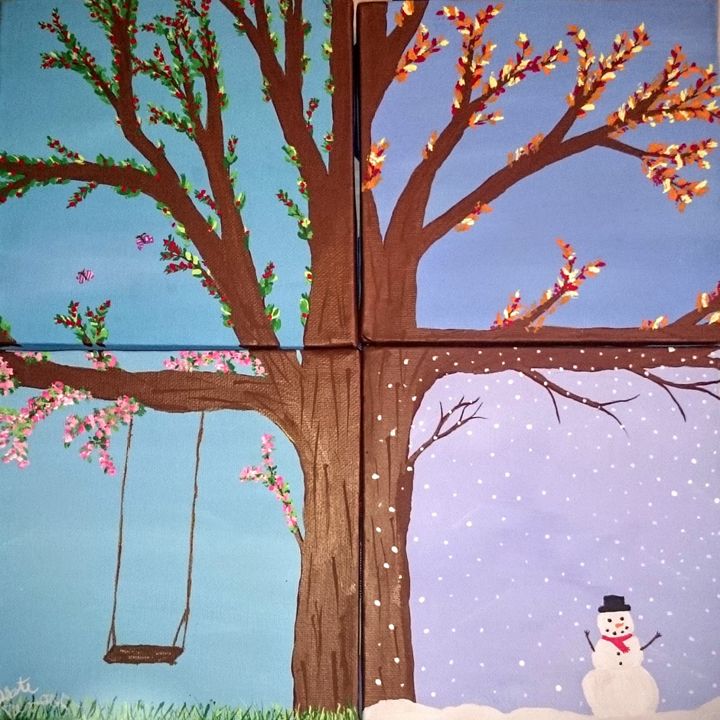 Brigham's Seasons - Celeste Denson - Paintings & Prints, Flowers ...