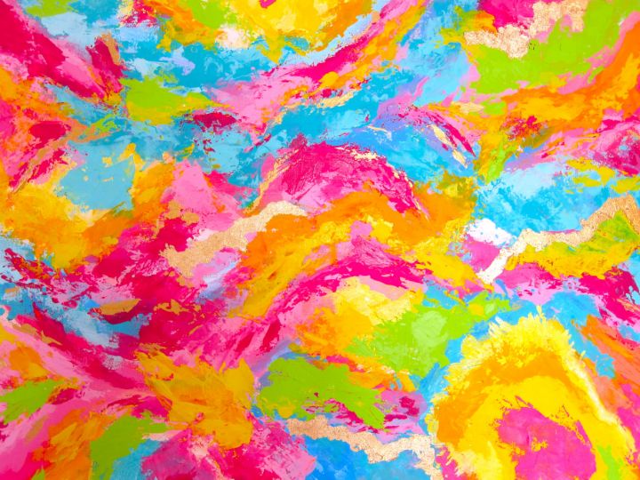 Color Me - Art by Uke maulina Indriany - Paintings & Prints, Abstract ...