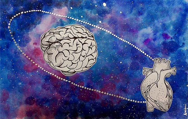 Mind over heart - Devi - Paintings & Prints, Astronomy & Space, Other ...