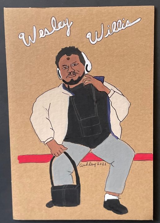 Wesley Willis - abrslr - Paintings & Prints, People & Figures ...