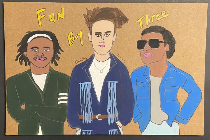 Fun Boy Three - abrslr - Paintings & Prints, People & Figures ...