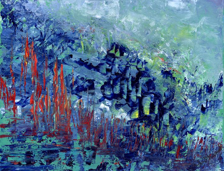 Realm - Cheryl Kanuck Fine Art - Paintings & Prints, Abstract ...