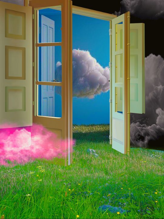 Dream Of Open Doors - LazerGraFX - Digital Art & AI, Fantasy ...