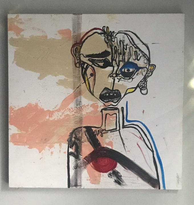 Stein - Hannah Delaney - Paintings & Prints, Abstract, Other Abstract ...