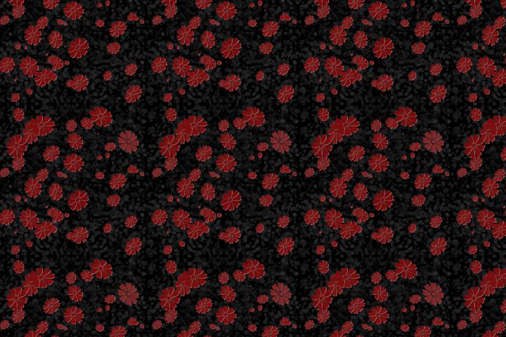 floral repeat red swatch - ego eimi graphics - Digital Art & AI ...