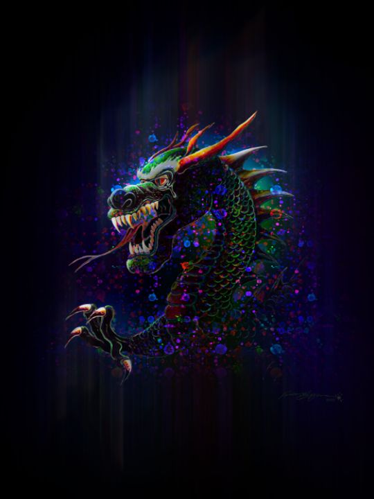Tear of the Dragon - ego eimi graphics - Drawings & Illustration ...
