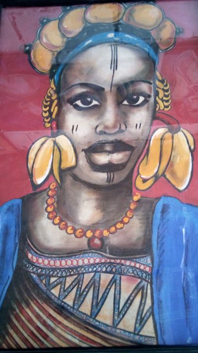 Parure of woman fulani - MGS - Paintings & Prints, Ethnic, Cultural ...