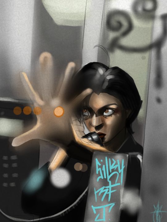 The Matrix - Phone Box Scene - Young Monet Art - Paintings & Prints ...