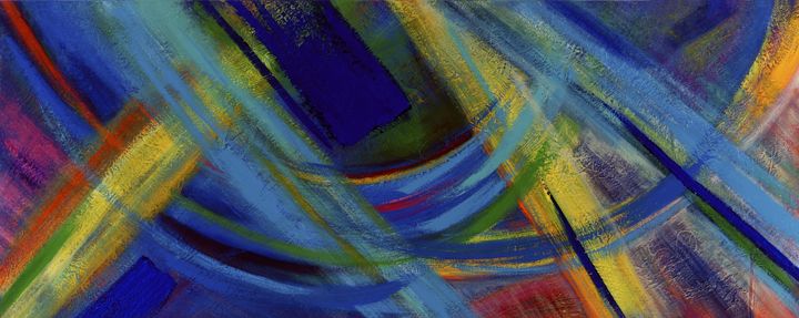 I Hear a Symphony - Sena Tidwell - Paintings & Prints, Abstract, Color ...