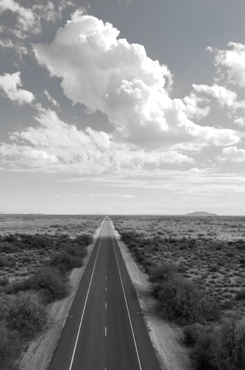 Partly Cloudy, Fully Open B&W - Captured Skies - Photography ...