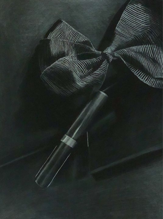 Black on Black Still Life - Mix The Media - Drawings & Illustration ...