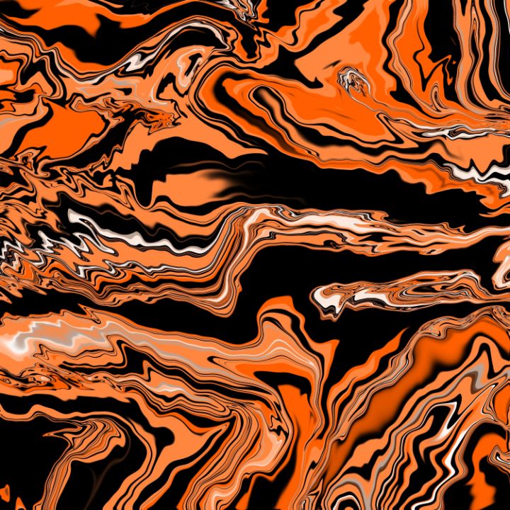 Tiger - Jackson Finnick - Digital Art & AI, Abstract, Color - ArtPal