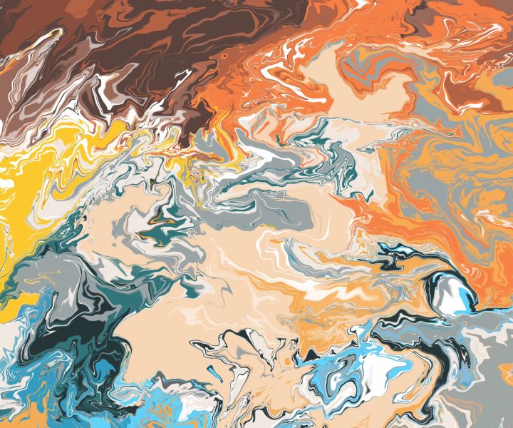 Shore - Jackson Finnick - Digital Art & AI, Abstract, Color - ArtPal