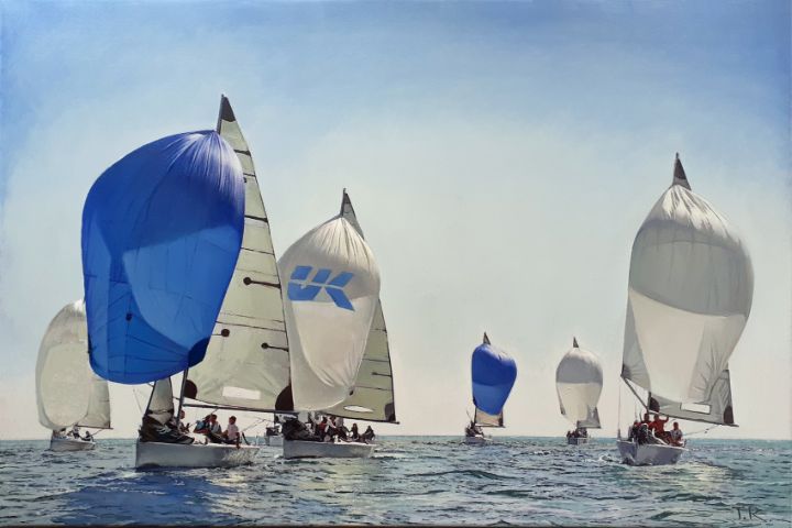 A FAIR WIND - Rezvaya.art - Paintings & Prints, Sports & Hobbies ...