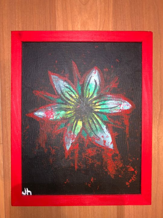 The Bleeding Lady - Splash of Paint - Paintings & Prints, Flowers ...