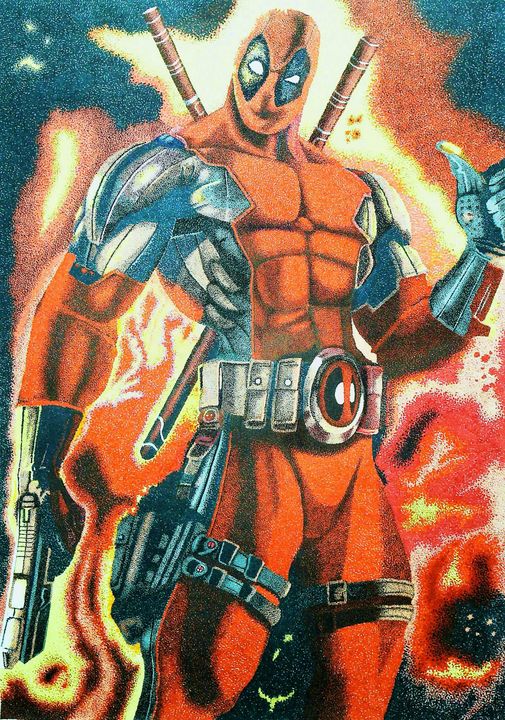 Deadpool - Angel Art - Drawings & Illustration, People & Figures ...