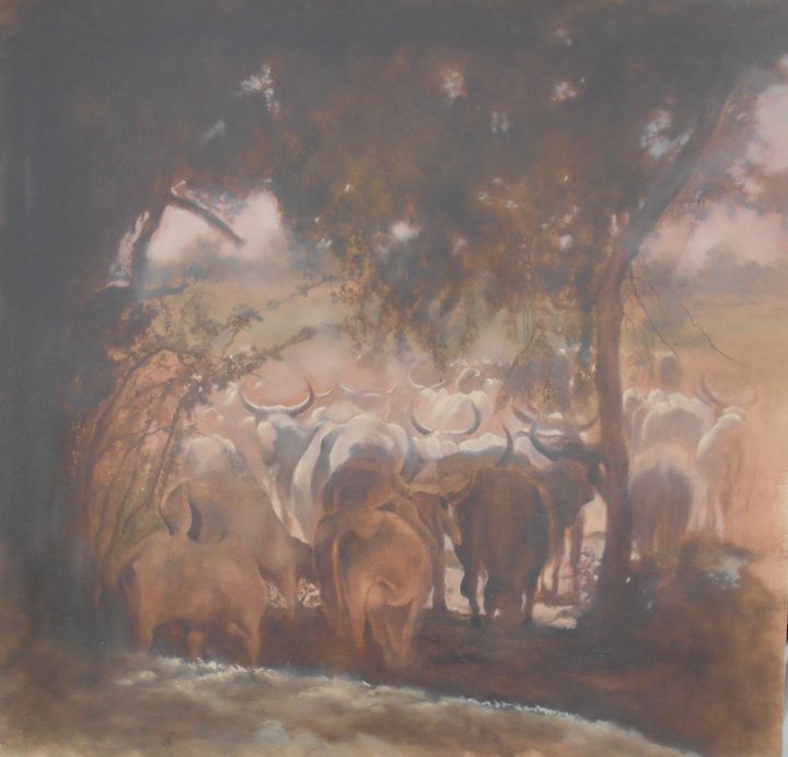 Untitled - Soni Art Gallery - Paintings & Prints, Ethnic, Cultural ...