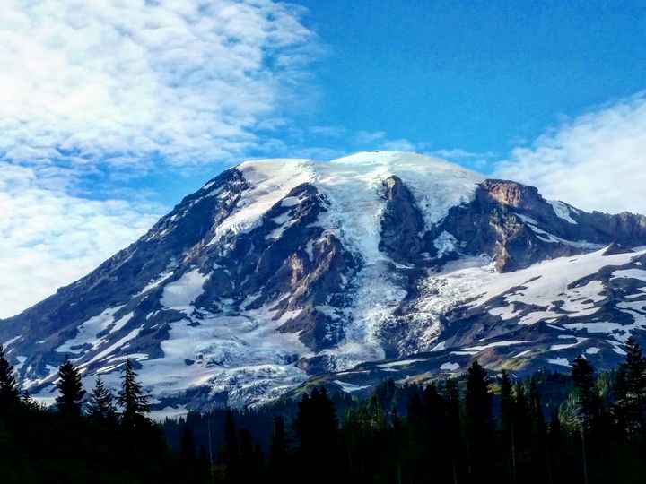 Snowy Rainier - Sierra Bradley - Photography, Landscapes & Nature ...