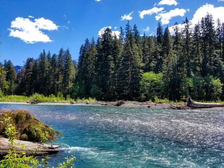Crystal Blue Mountain River - Sierra Bradley - Photography, Landscapes ...