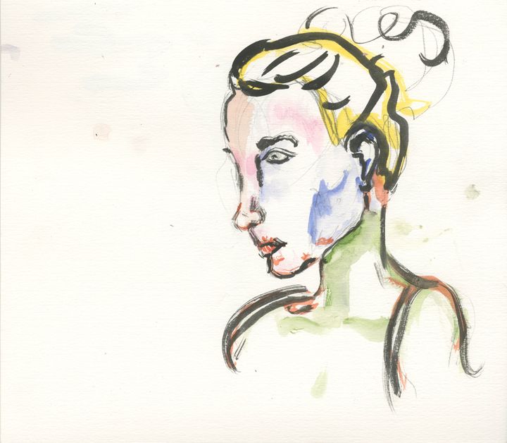 Untitled 0003 - SARAH - Drawings & Illustration, People & Figures ...