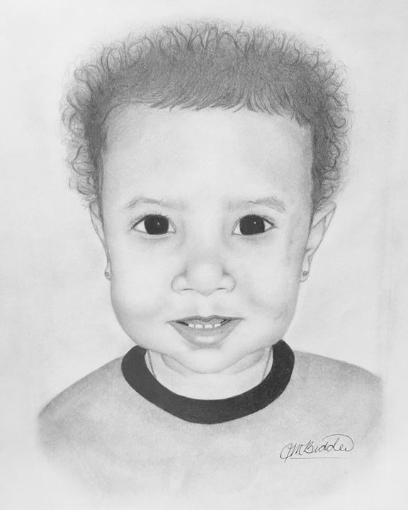 Baby boy - The Graphite Gallery - Drawings & Illustration, People ...