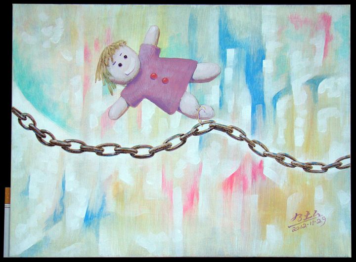 Kevin Wang (乃土厶) - Paintings & Prints