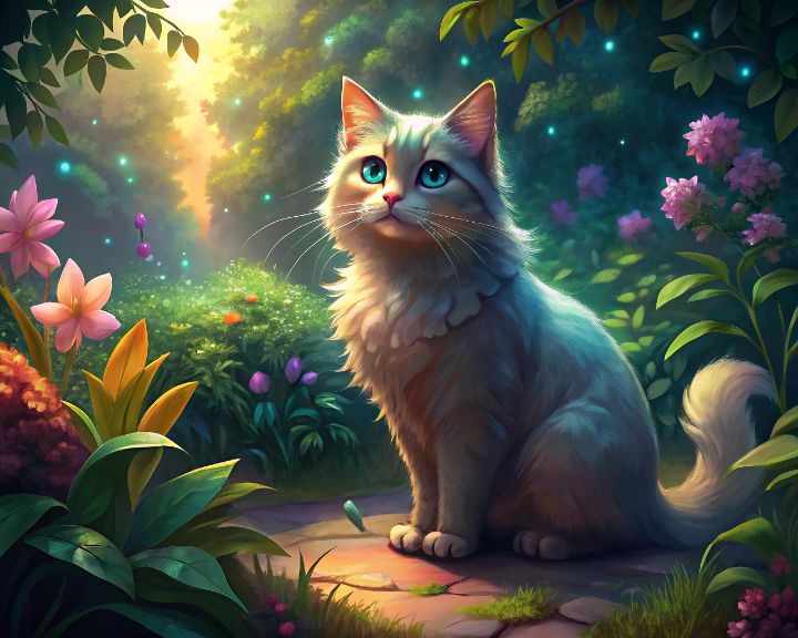 Cat - Samira - Digital Art & AI, Animals, Birds, & Fish, Cats & Kittens ...