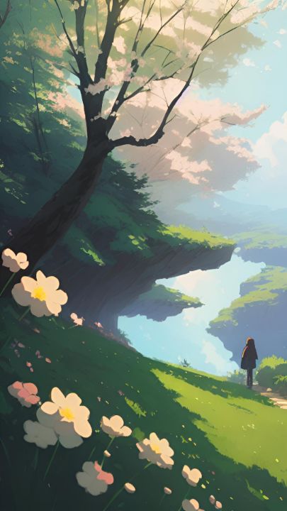 Spring day - Creative creation - Paintings & Prints, Flowers, Plants ...