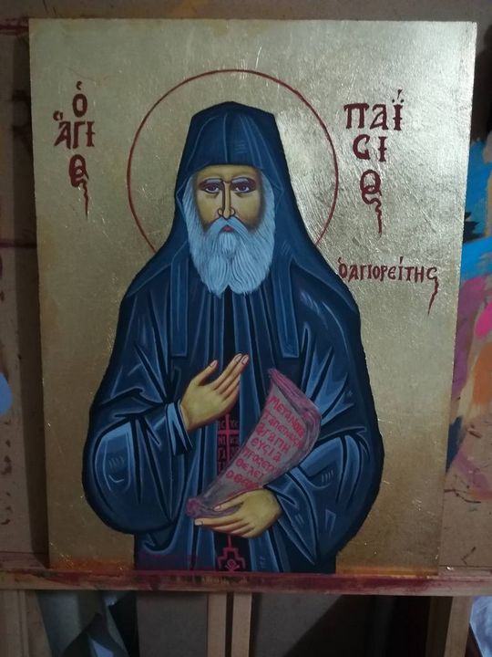 Saint paicios - Byzantine icons - Paintings & Prints, Religion ...