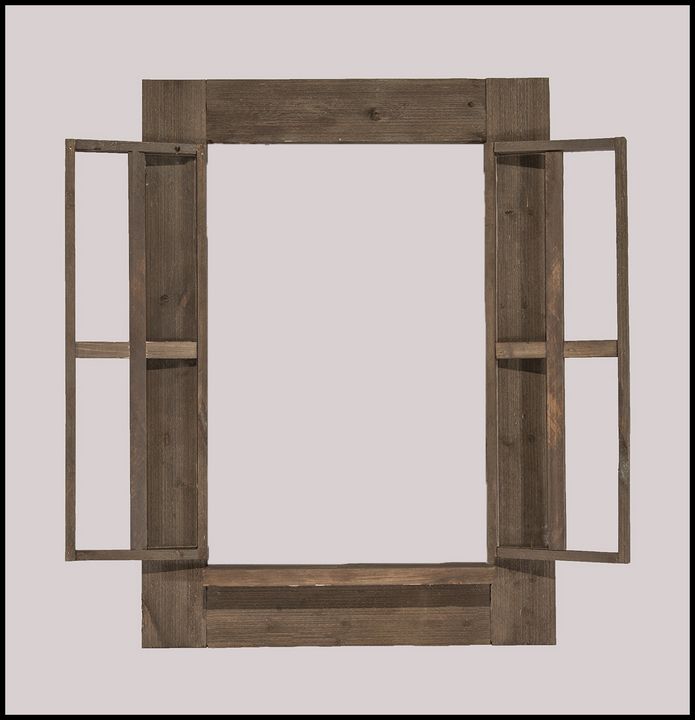 Vertical Barnwood Shutter Frame - Behind The Shutter - Photography ...