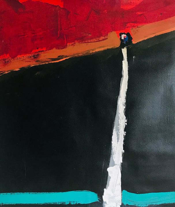 SB0153 INTERSECTING LINES #3 30'' X - CPattonArt - Paintings & Prints ...