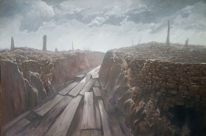 Stranded - Hunter Neal Paintings - Paintings & Prints, Landscapes ...
