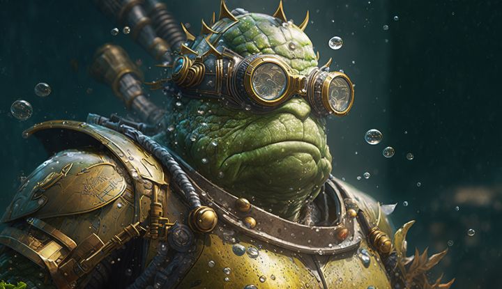 Steampunk Shrek - Draphics - Digital Art & AI, Entertainment ...