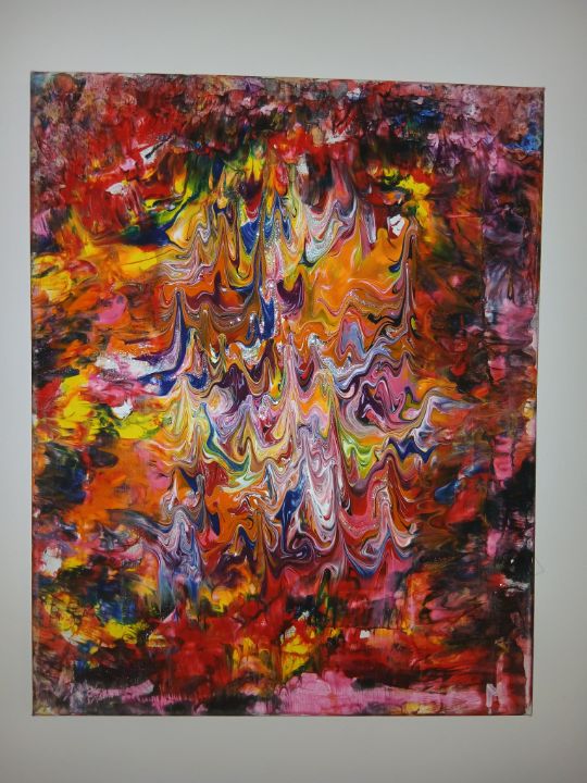 Soul merge - Makxart - Paintings & Prints, Abstract, Color - ArtPal