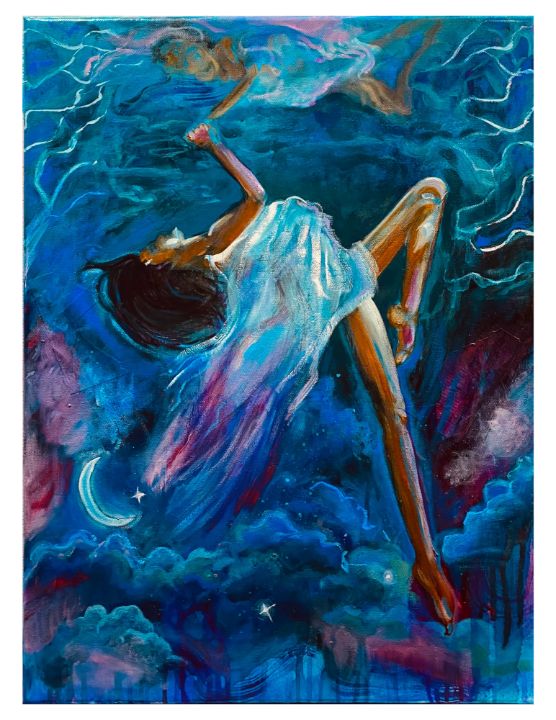 You can Finally be Free - Art by Mikayla Shaffer - Paintings & Prints ...