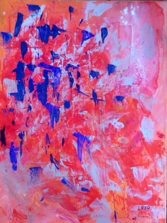 Abstract 01 - L.R.Y.D - Paintings & Prints, Abstract, Color - ArtPal