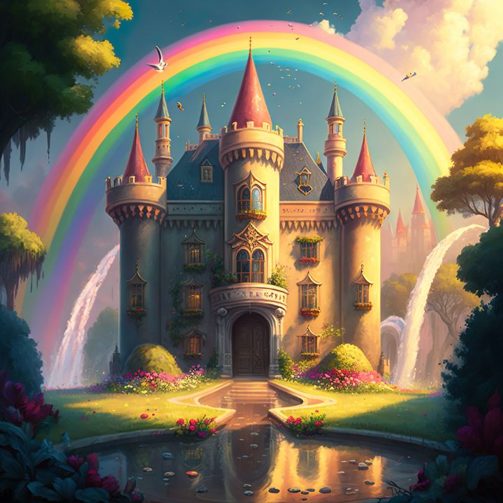 Dream castle - Nemanja Dakic - Paintings & Prints, Fantasy & Mythology ...