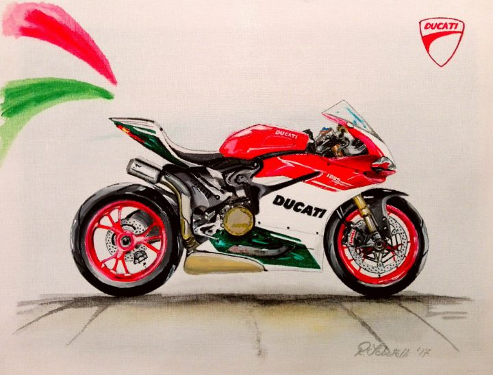Ducati Panigale 1299 - rensab83 - Paintings & Prints, Vehicles ...