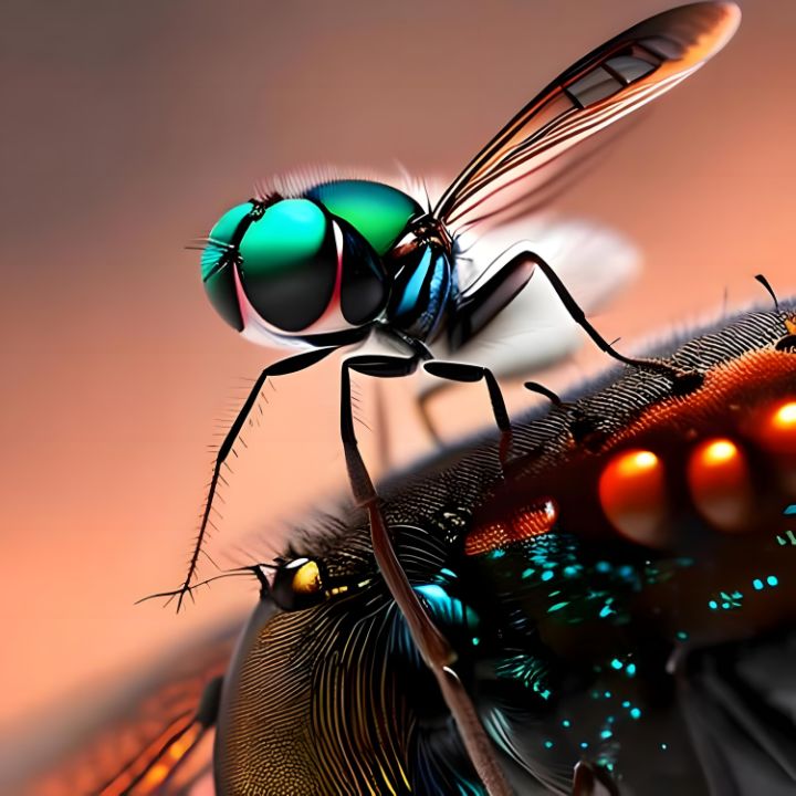 The Fly - Digital Art - Zino Nebezino - Drawings & Illustration ...