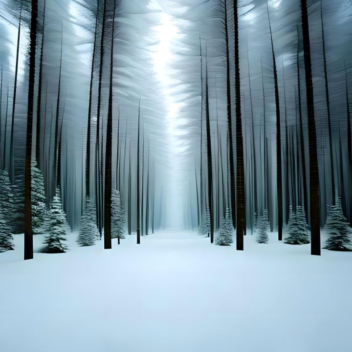 Magical White Woods Forest - Zino Nebezino - Photography, Flowers ...